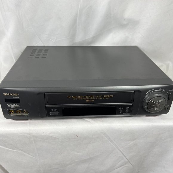 Sharp | Media | Sharp Vcr Player Vhs Recorder 4head Hifi Vch956u | Poshmark